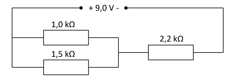 Uppgift 2032 - Tre resistorer är koppla… - Kretsar - Fysik 1 | Pluggie